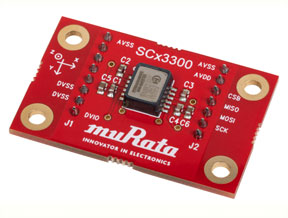 Sensor Boards for Digital Accelerometers/Inclinometer SCA3300 SERIES PCB | Evaluation Unit ...